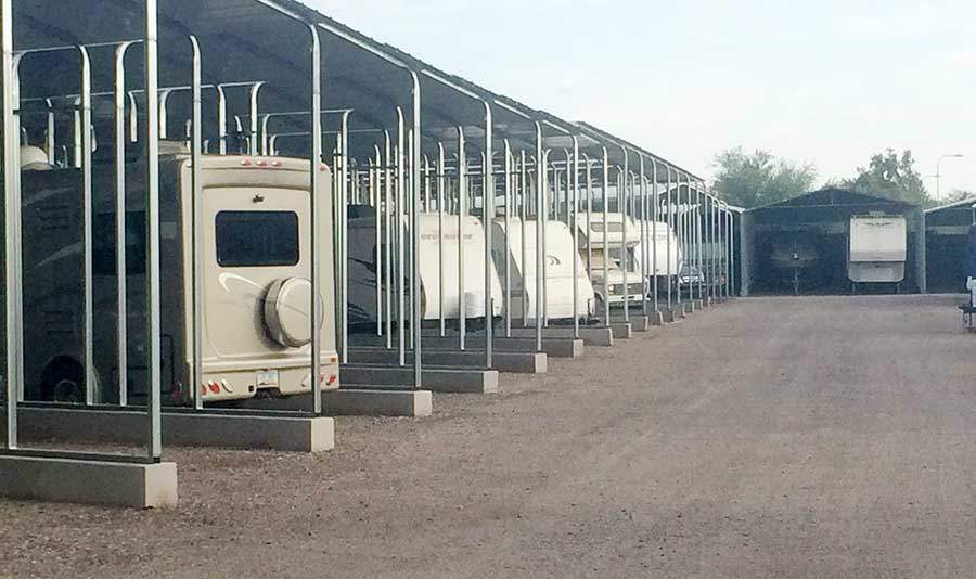 Commercial Carports and Covered Parking Structures