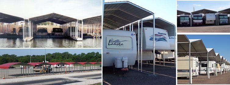 Commercial Carports and Covered Parking Structures